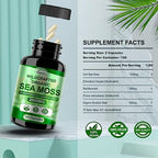 sea moss capsules with bladderwrack
