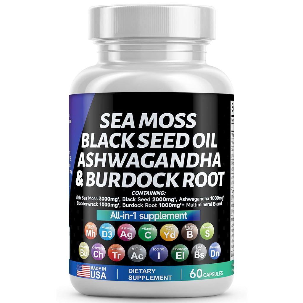 Sea Moss chlorophyll supplement benefits