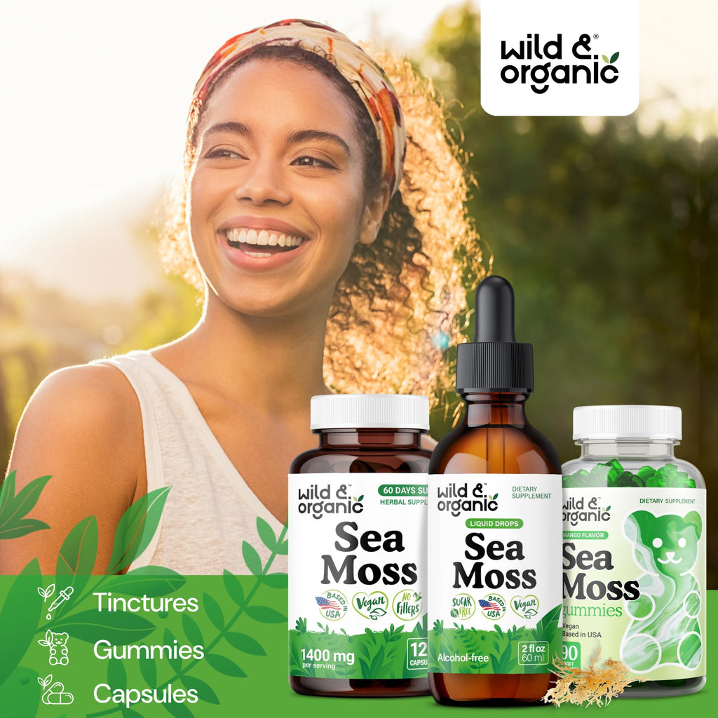 sea moss drops for holistic health