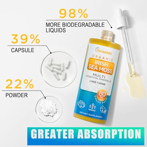 Sea Moss drops for holistic wellness