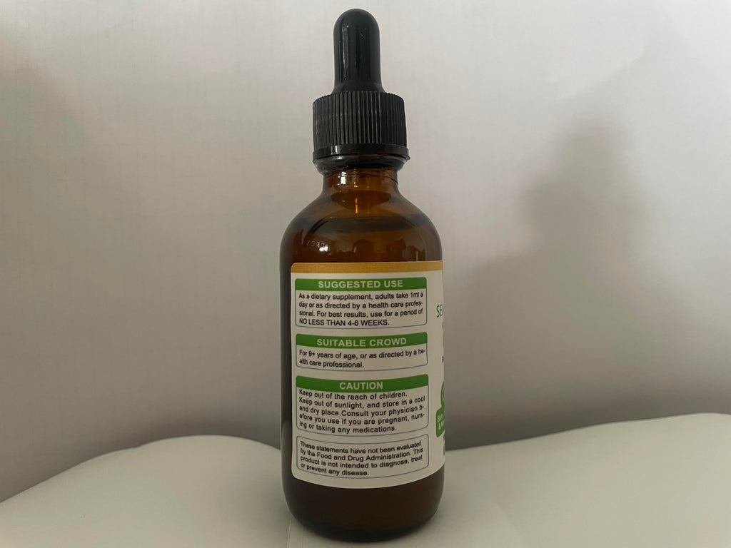Sea moss drops for wellness routine