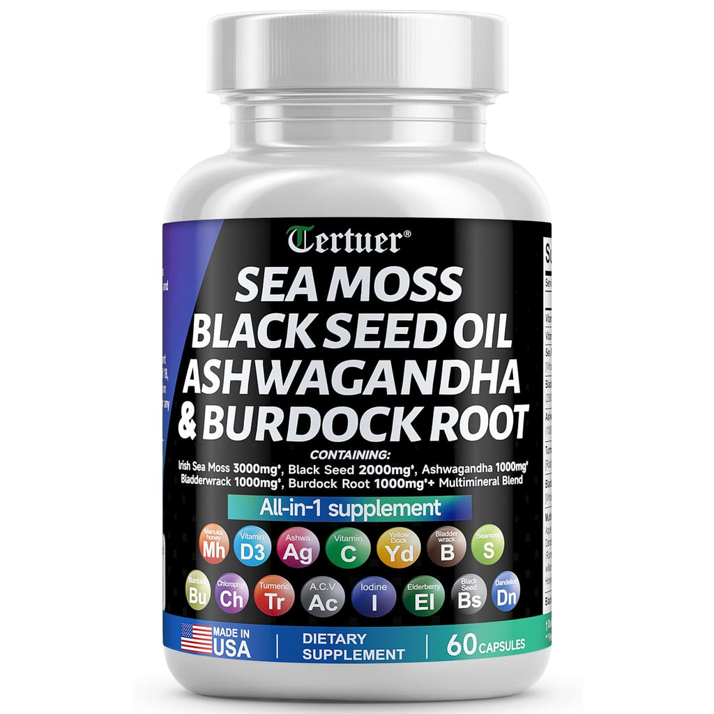 sea moss elderberry supplement benefits