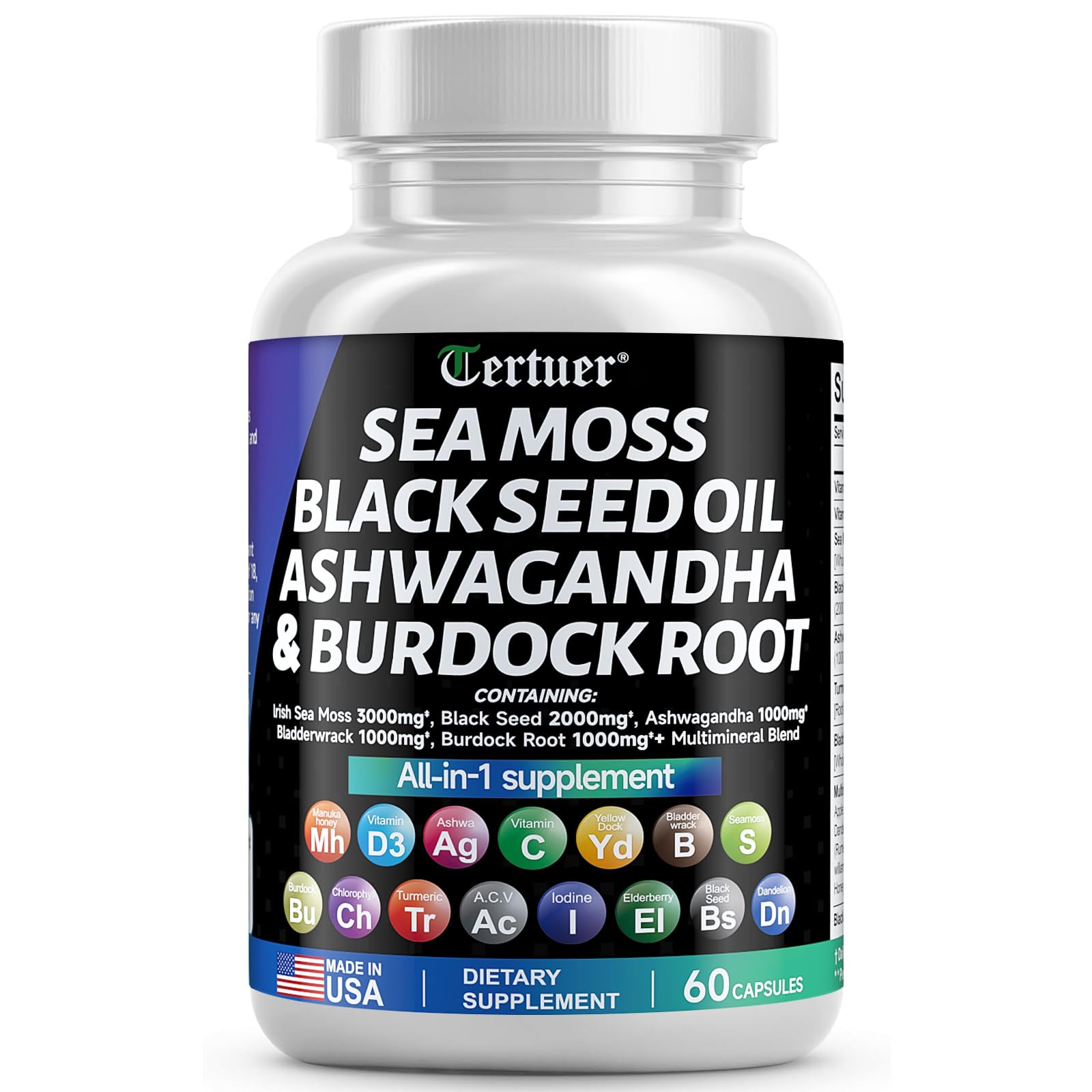 sea moss elderberry supplement benefits