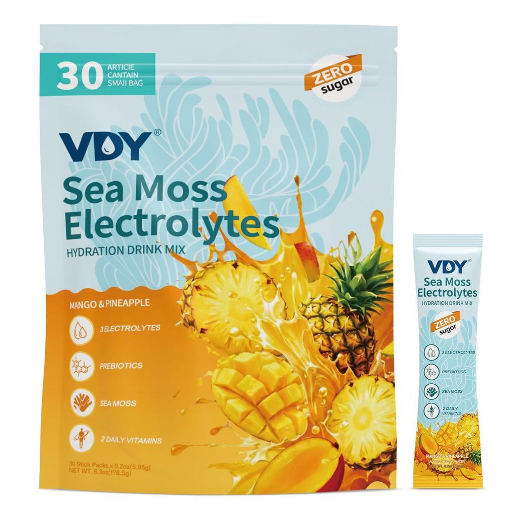 Sea Moss Electrolytes Powder mango flavour