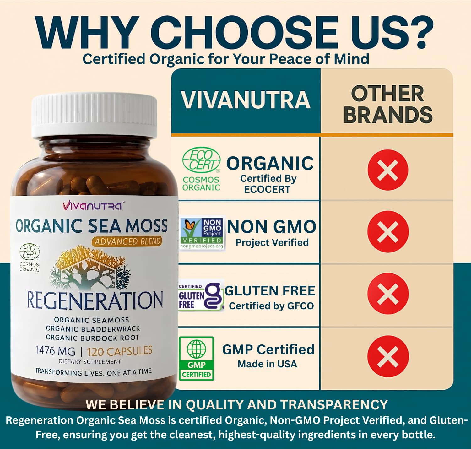 Sea moss for immune support