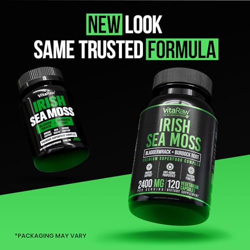 Sea moss gel alternative in capsules