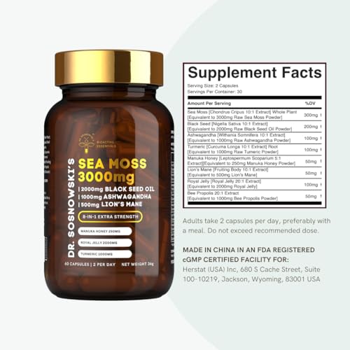sea moss gel alternative in capsules