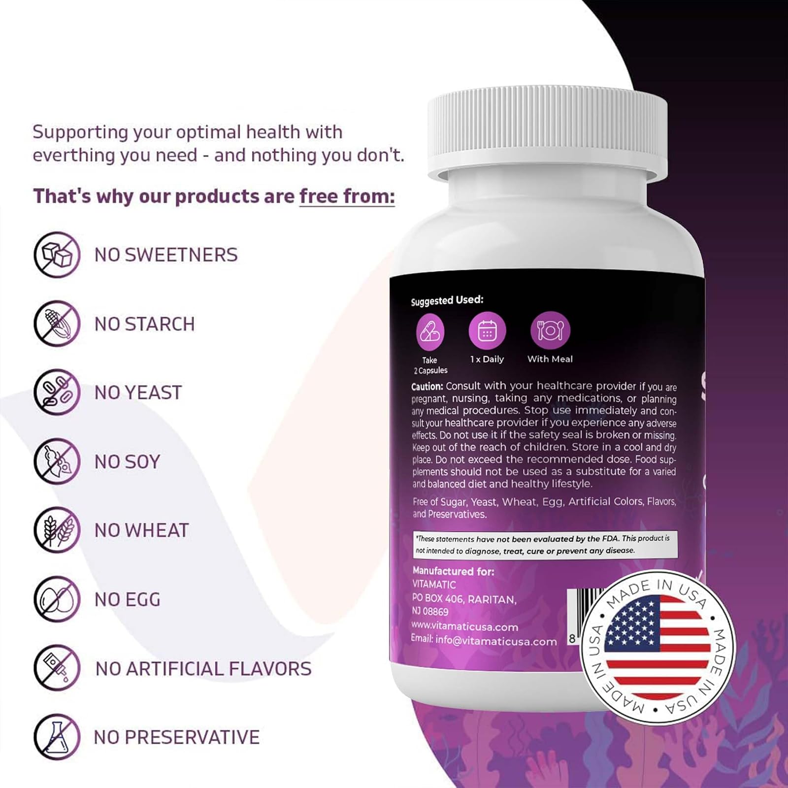 Sea moss gel alternative in capsules
