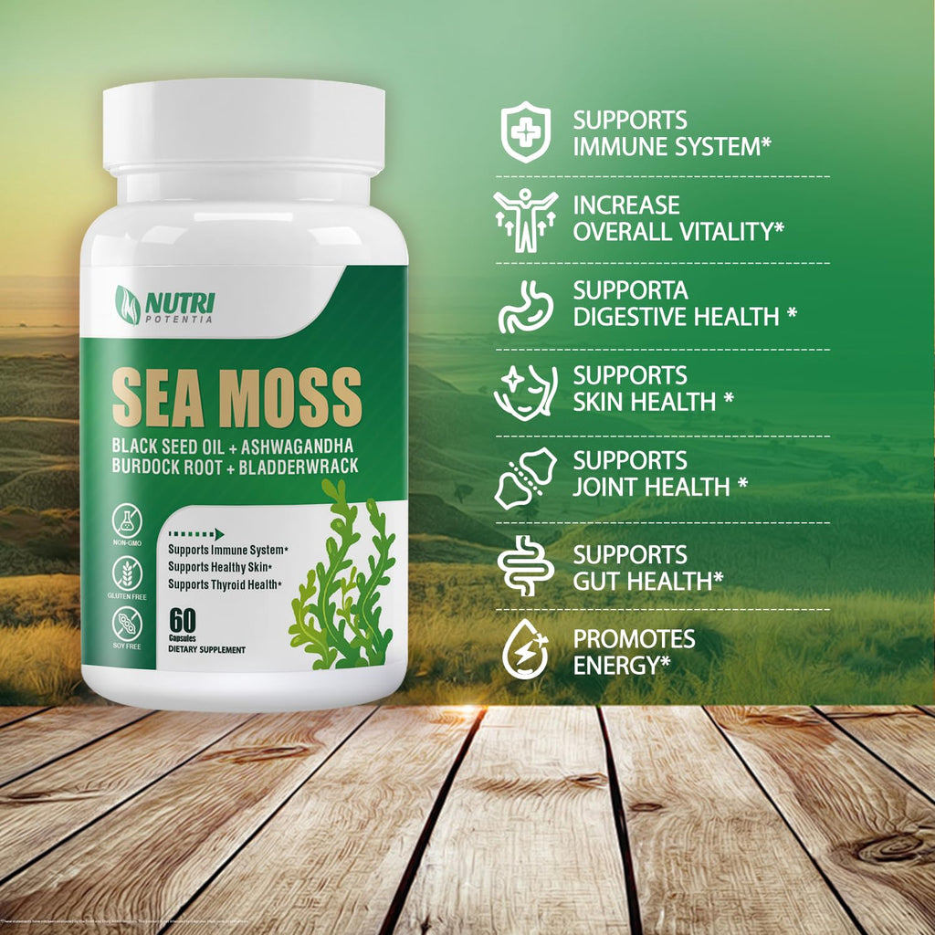sea moss gel alternative in capsules