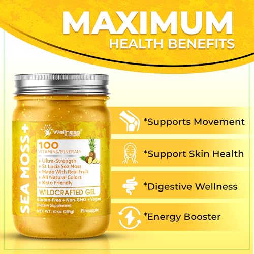 Sea moss gel for daily nutrition