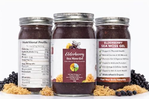 sea moss gel for elderberry syrup