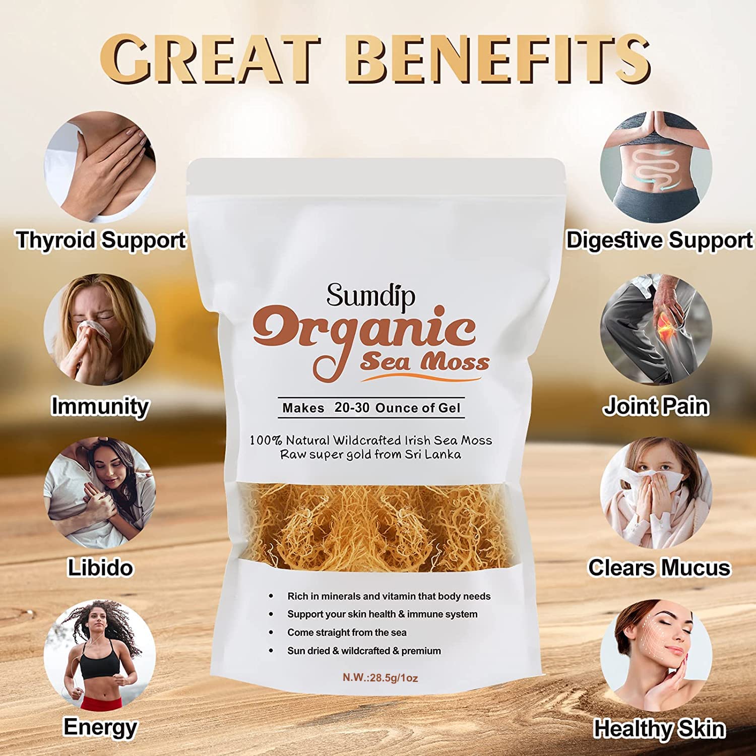 sea moss gel for energy boost