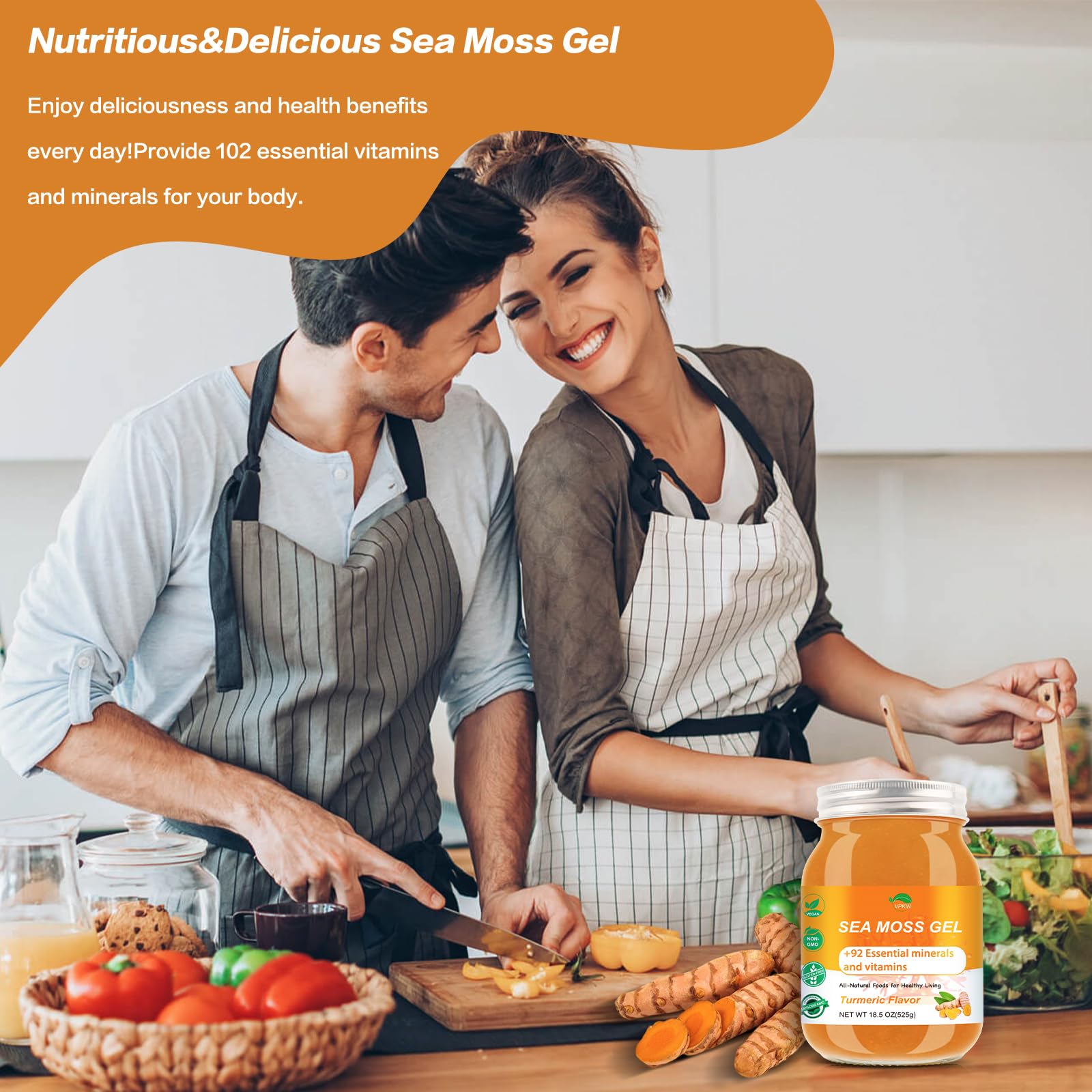 Sea moss gel for hair growth
