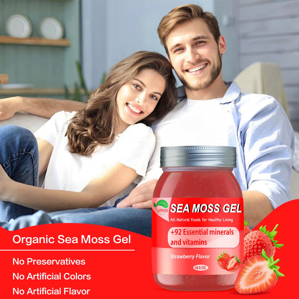 Sea moss gel for healthy digestion