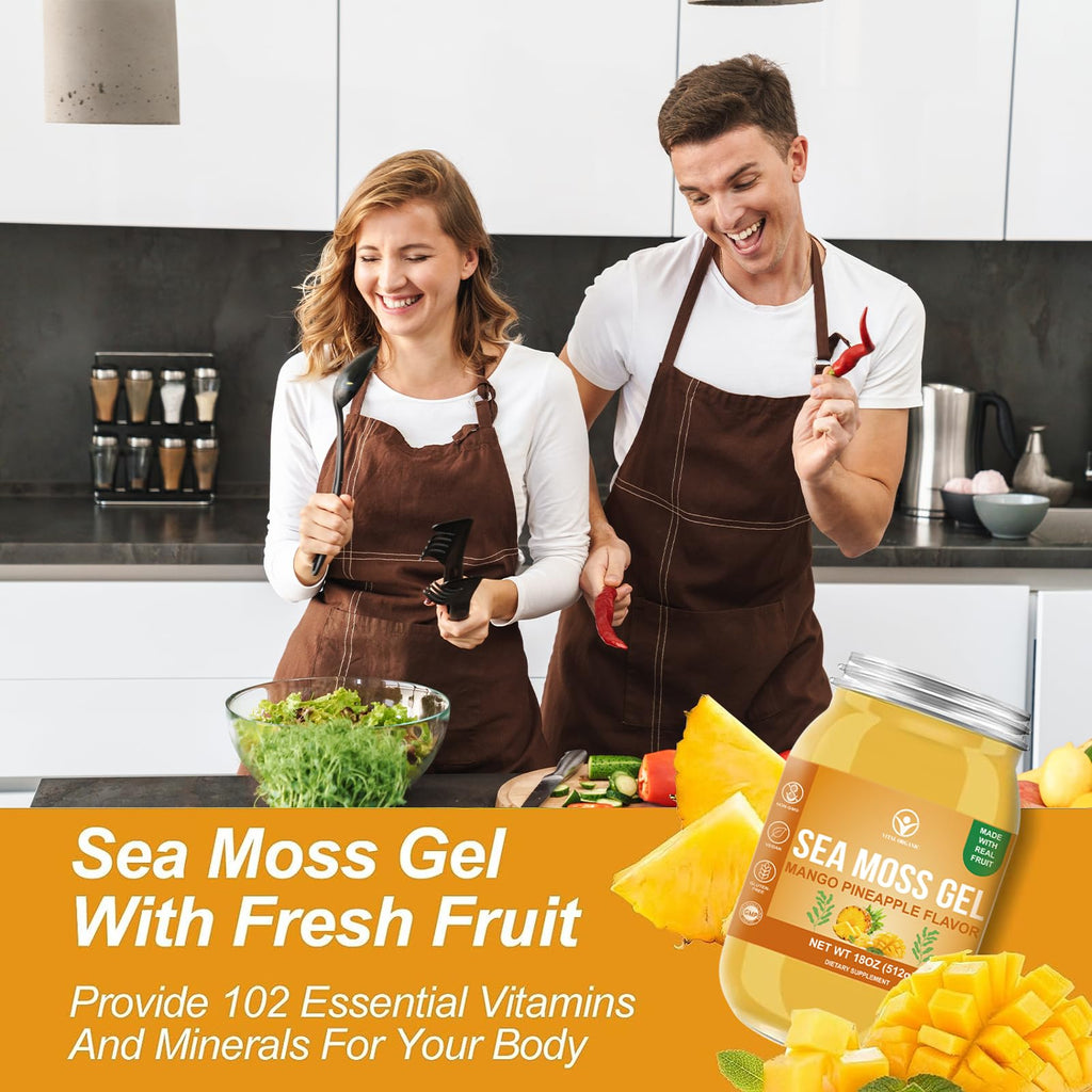 Sea moss gel for healthy digestion