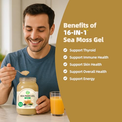 Sea Moss Gel for immune support