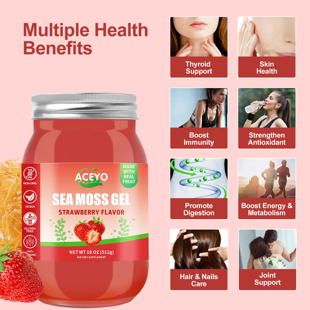 sea moss gel for skin health