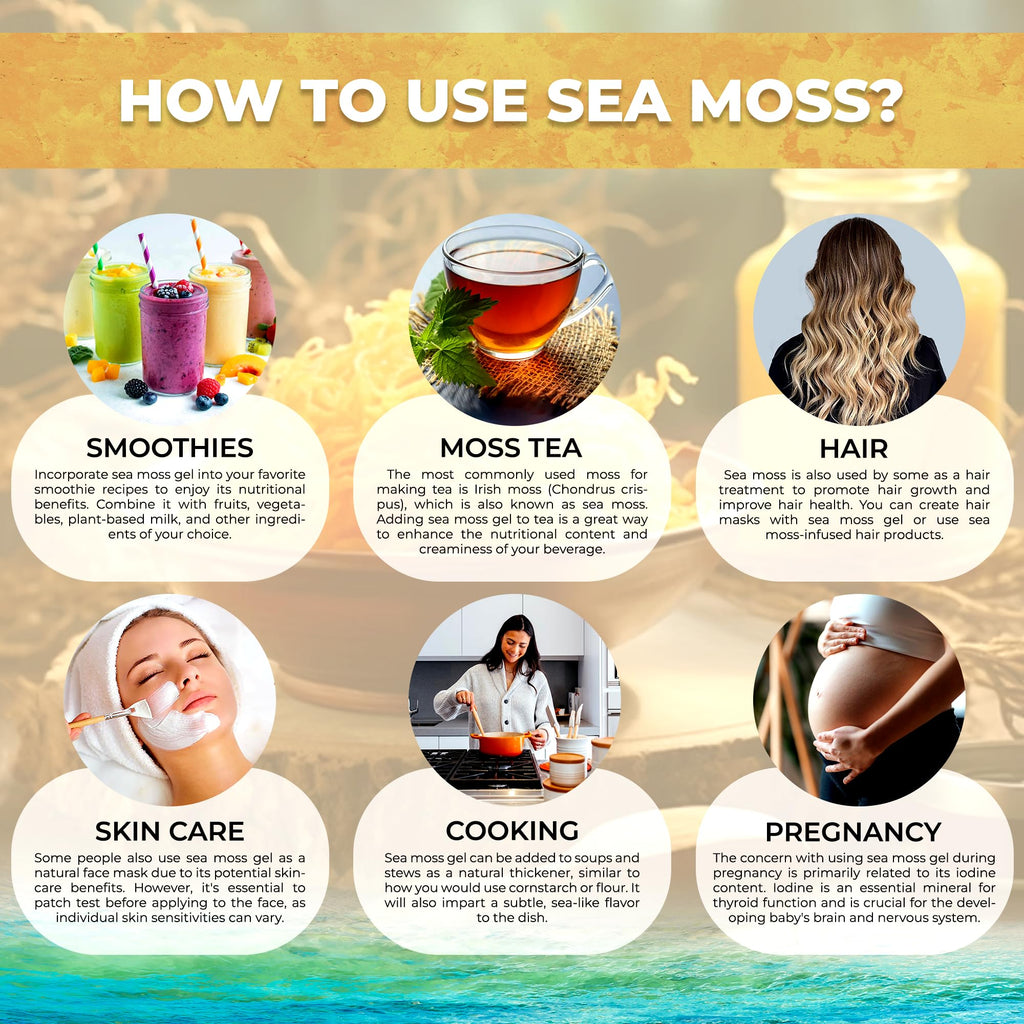 sea moss gel for skin health