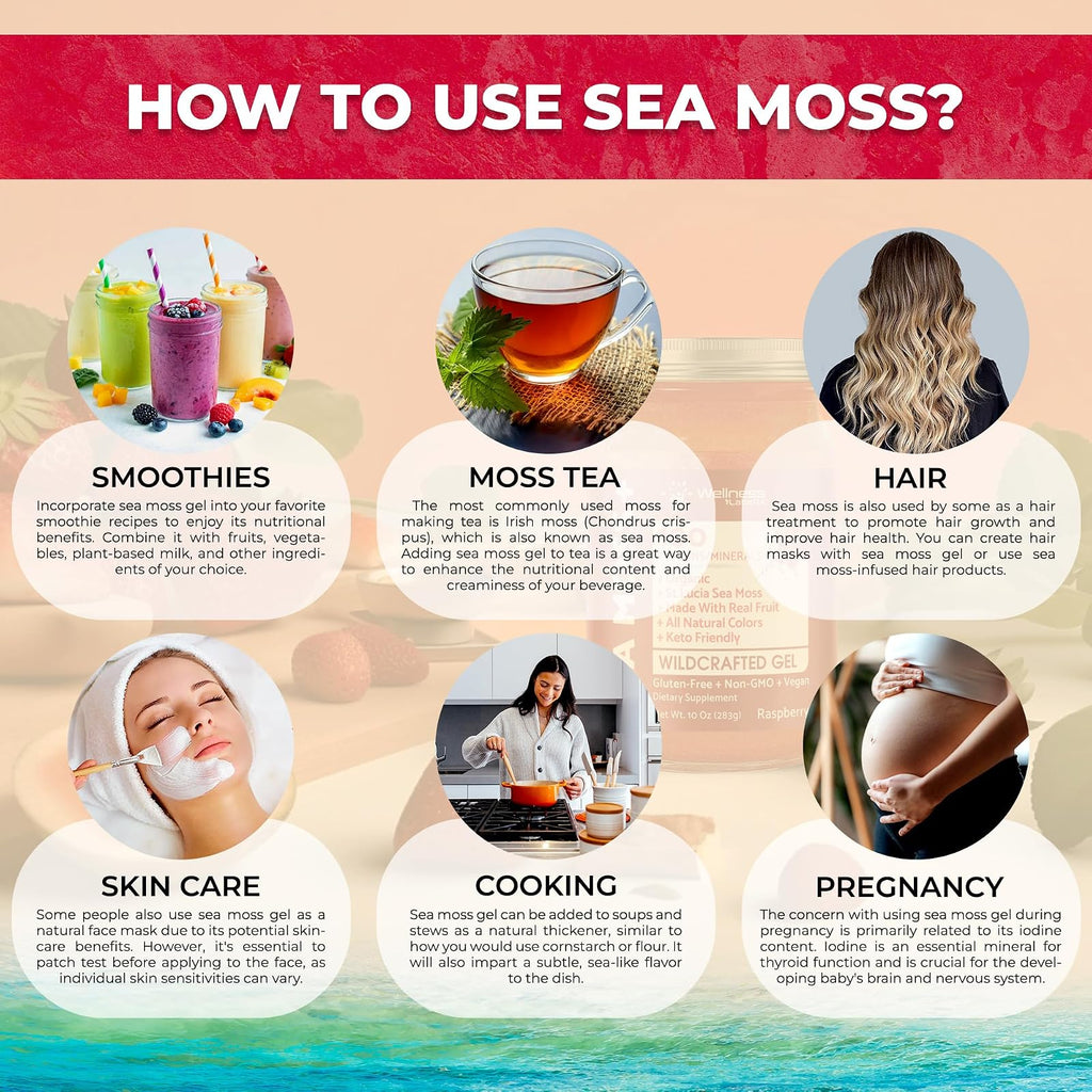 sea moss gel for skin health