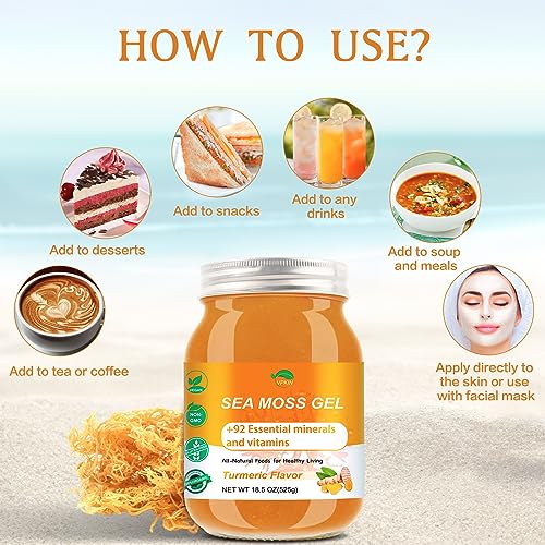 Sea moss gel for smoothies