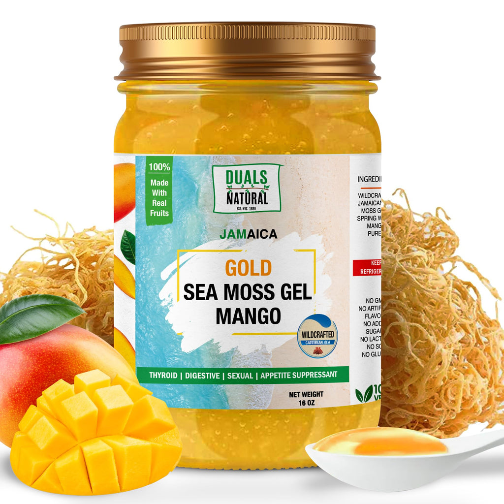 Sea Moss Gel mango flavour
