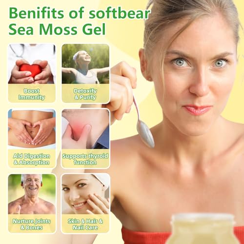 sea moss gel with 92 vitamins and minerals