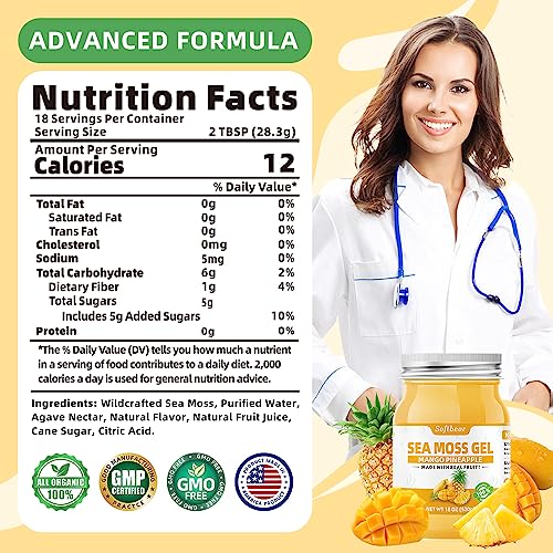 sea moss gel with 92 vitamins