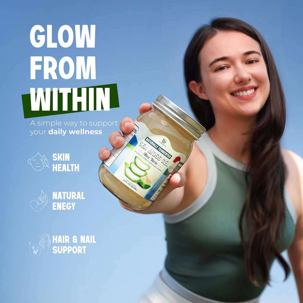 sea moss gel with aloe vera
