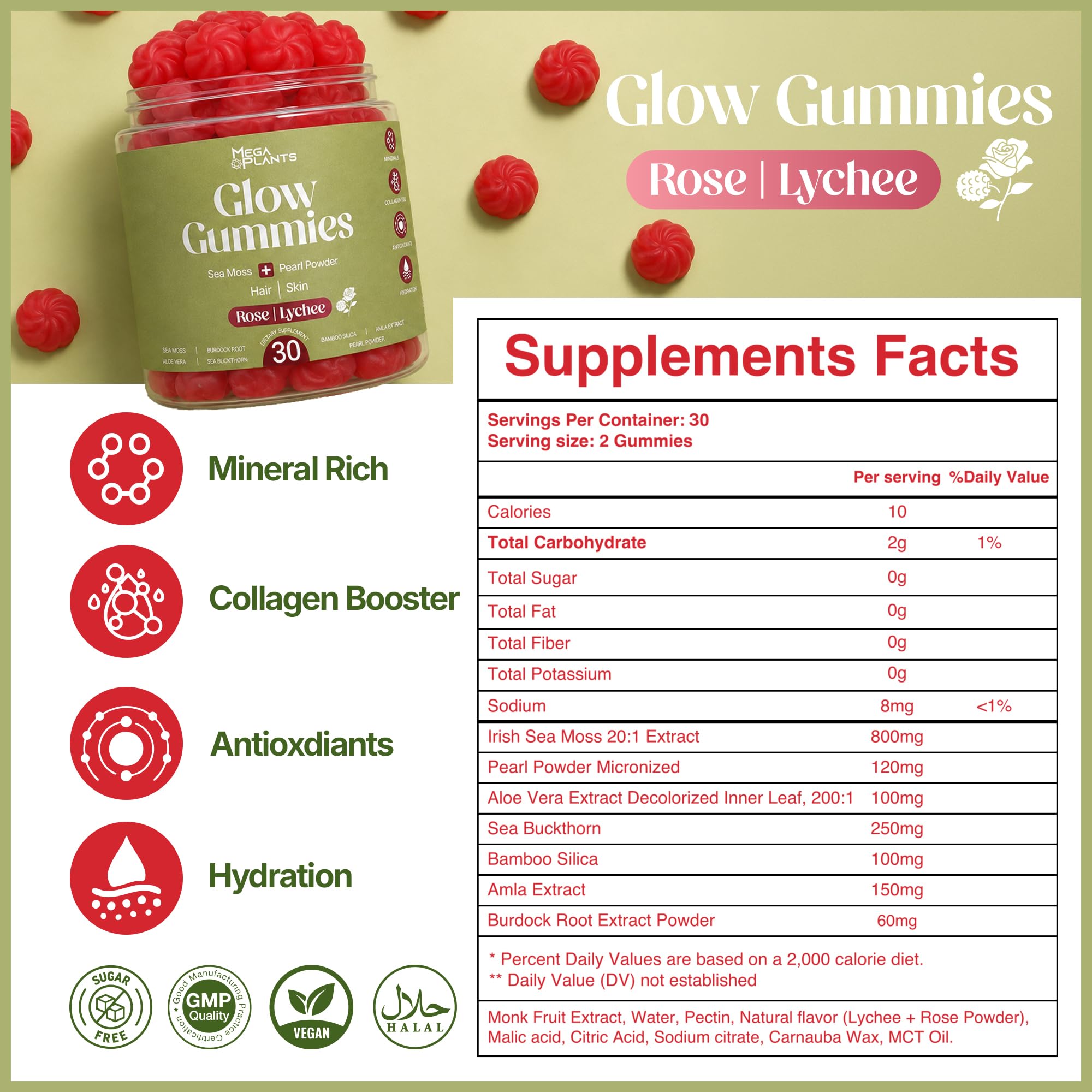 Sea Moss Glow for holistic health