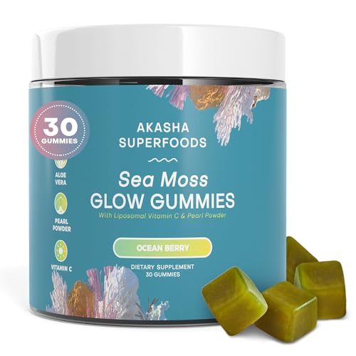 sea moss glow gummies for radiant skin