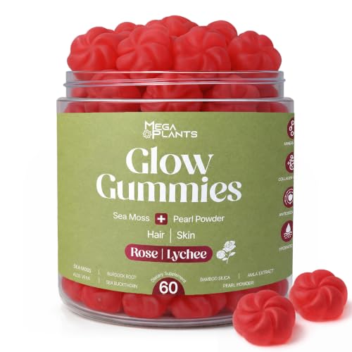 Sea Moss Glow gummies for skin health