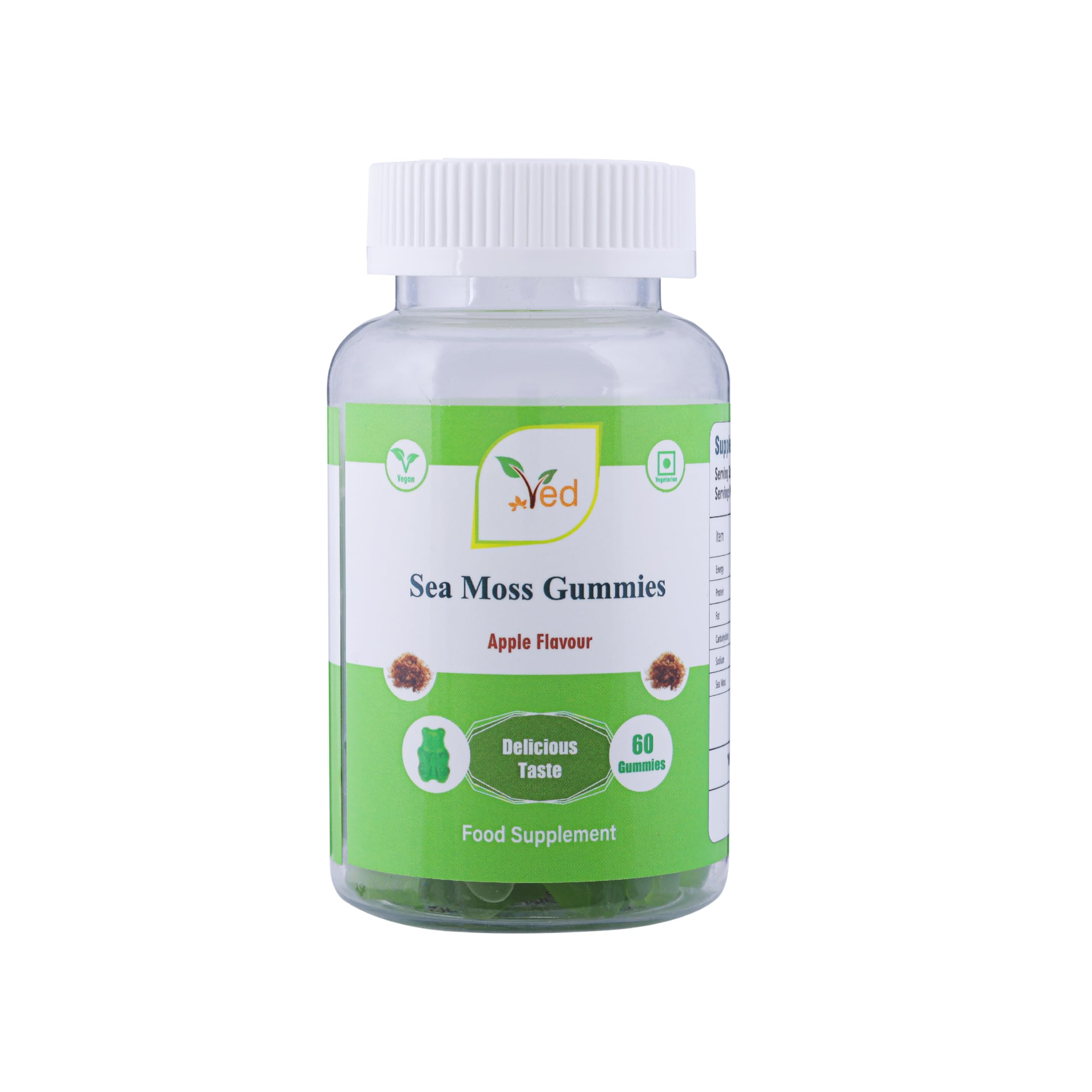 sea moss gummies apple flavour