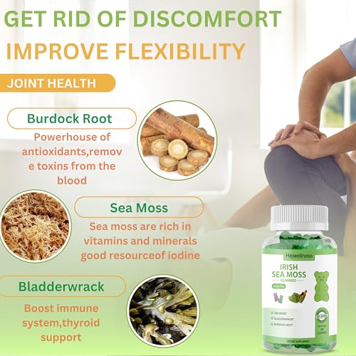 Sea Moss Gummies for adult health
