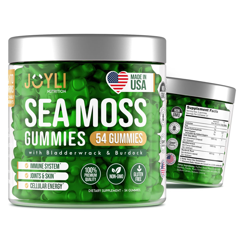 Sea Moss Gummies for daily health