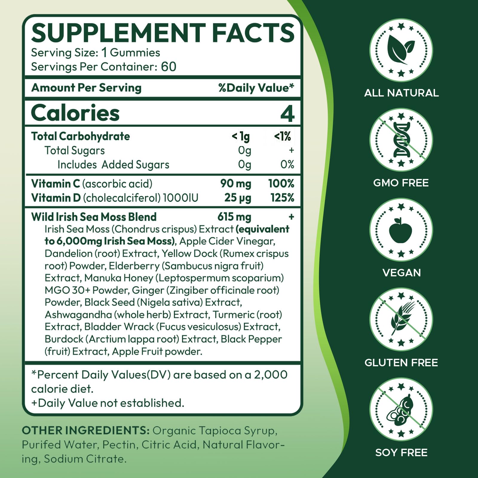 sea moss gummies for daily nutrition