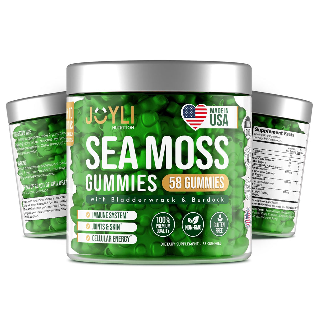 Sea Moss Gummies for daily wellness