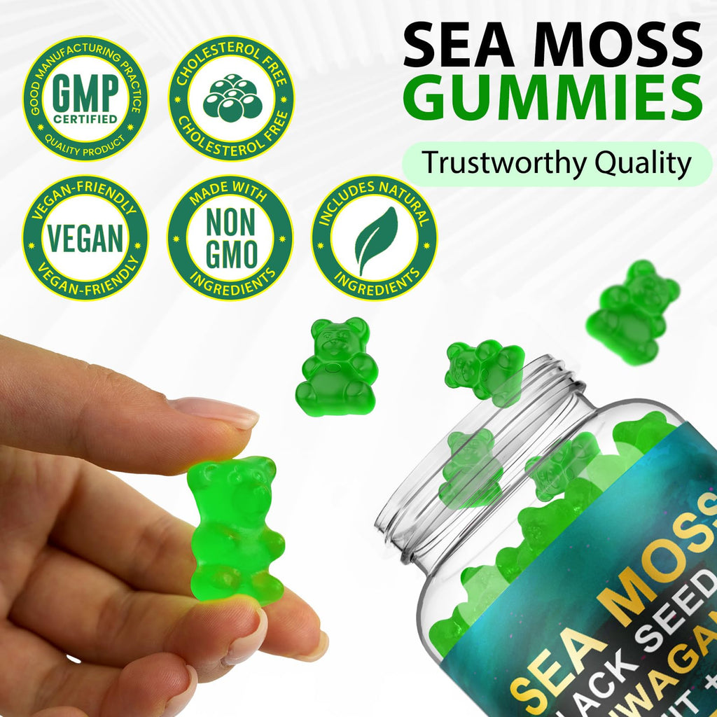 Sea Moss Gummies for daily wellness