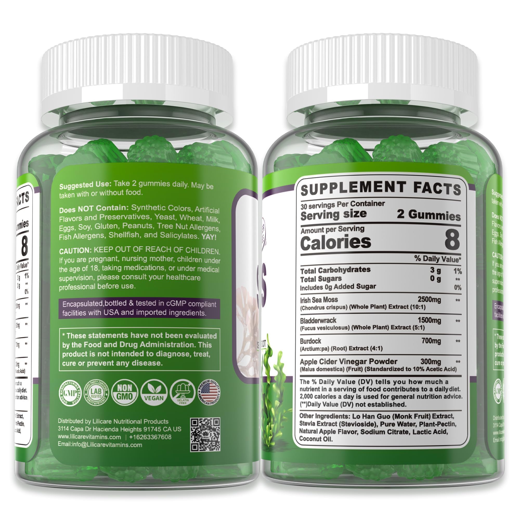 sea moss gummies for healthy hair