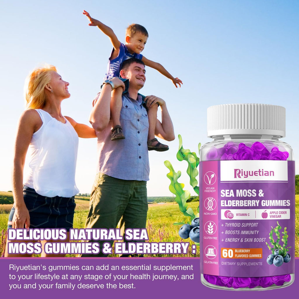 Sea Moss Gummies for holistic wellness