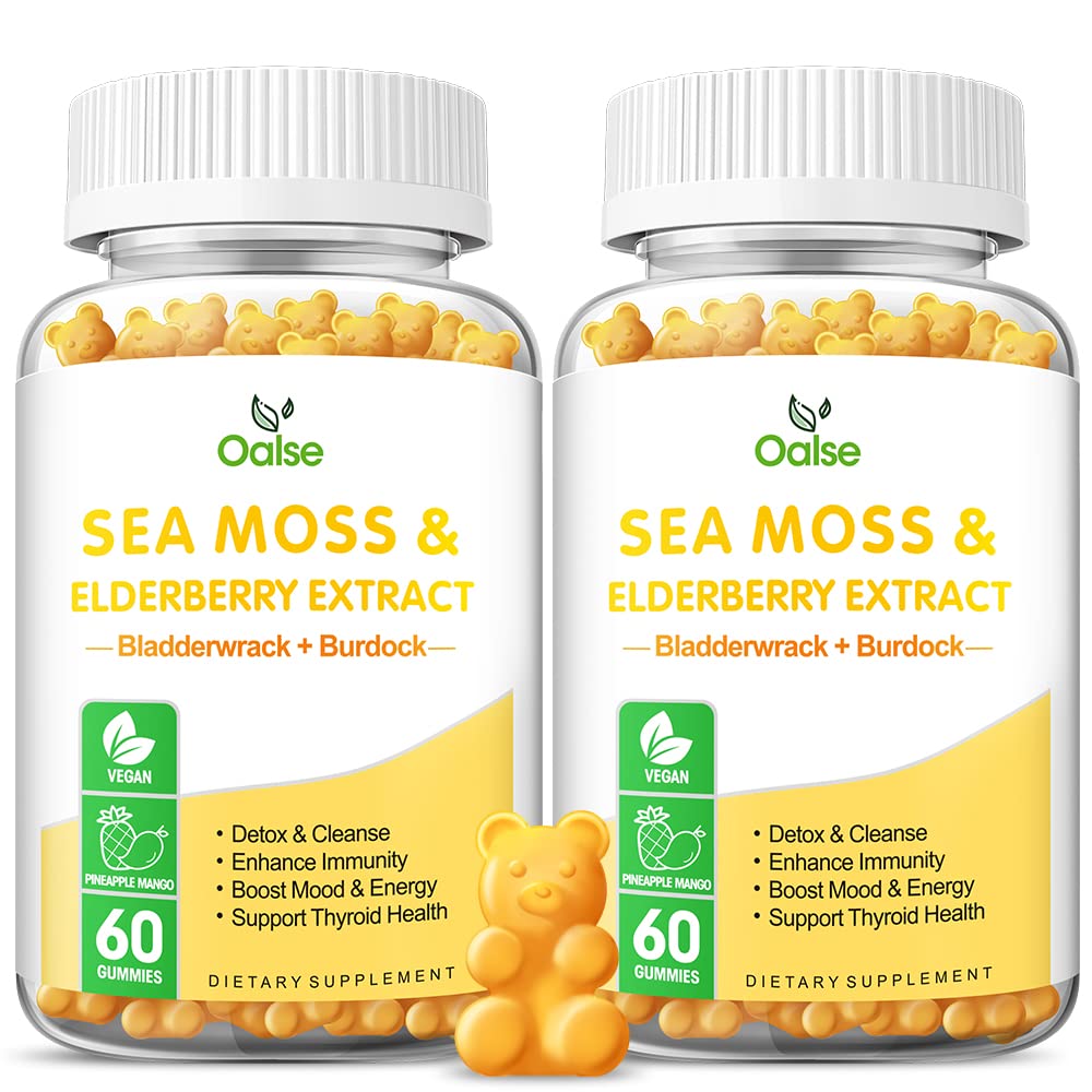 Sea Moss Gummies for immune support