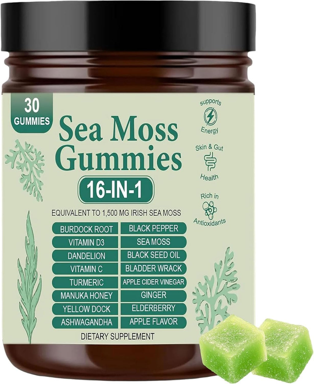 sea moss gummies for immune support