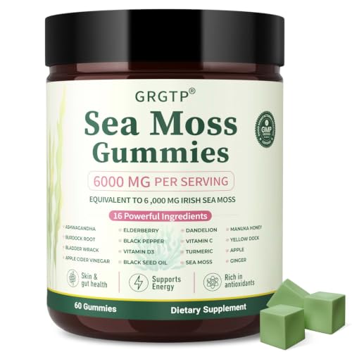 Sea Moss Gummies for immune support