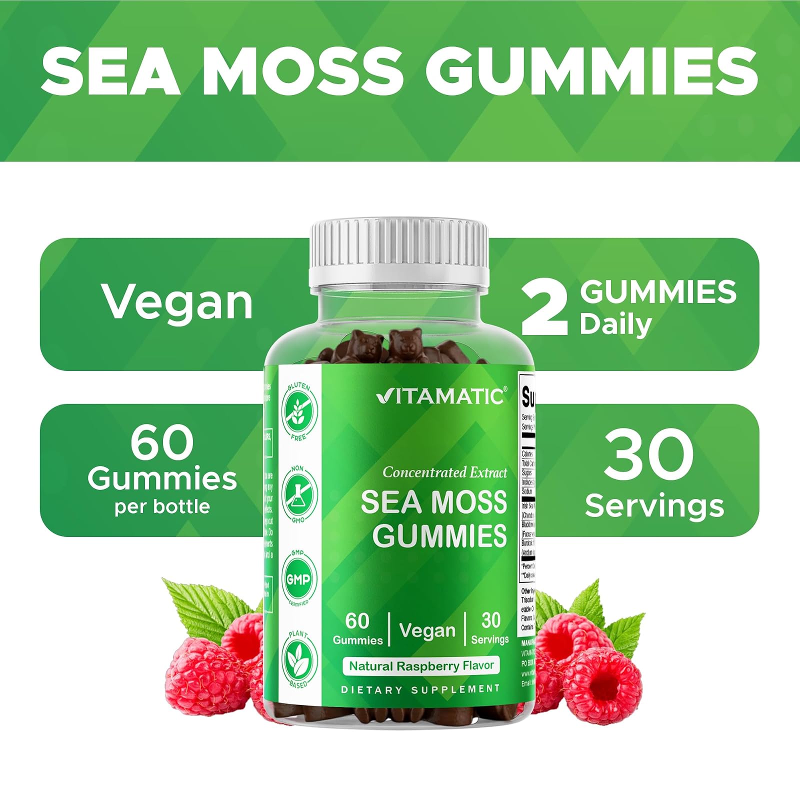 Sea moss gummies for immune support