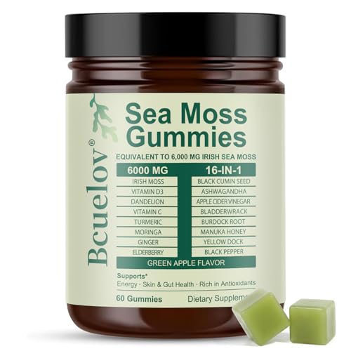 Sea Moss Gummies for immune support