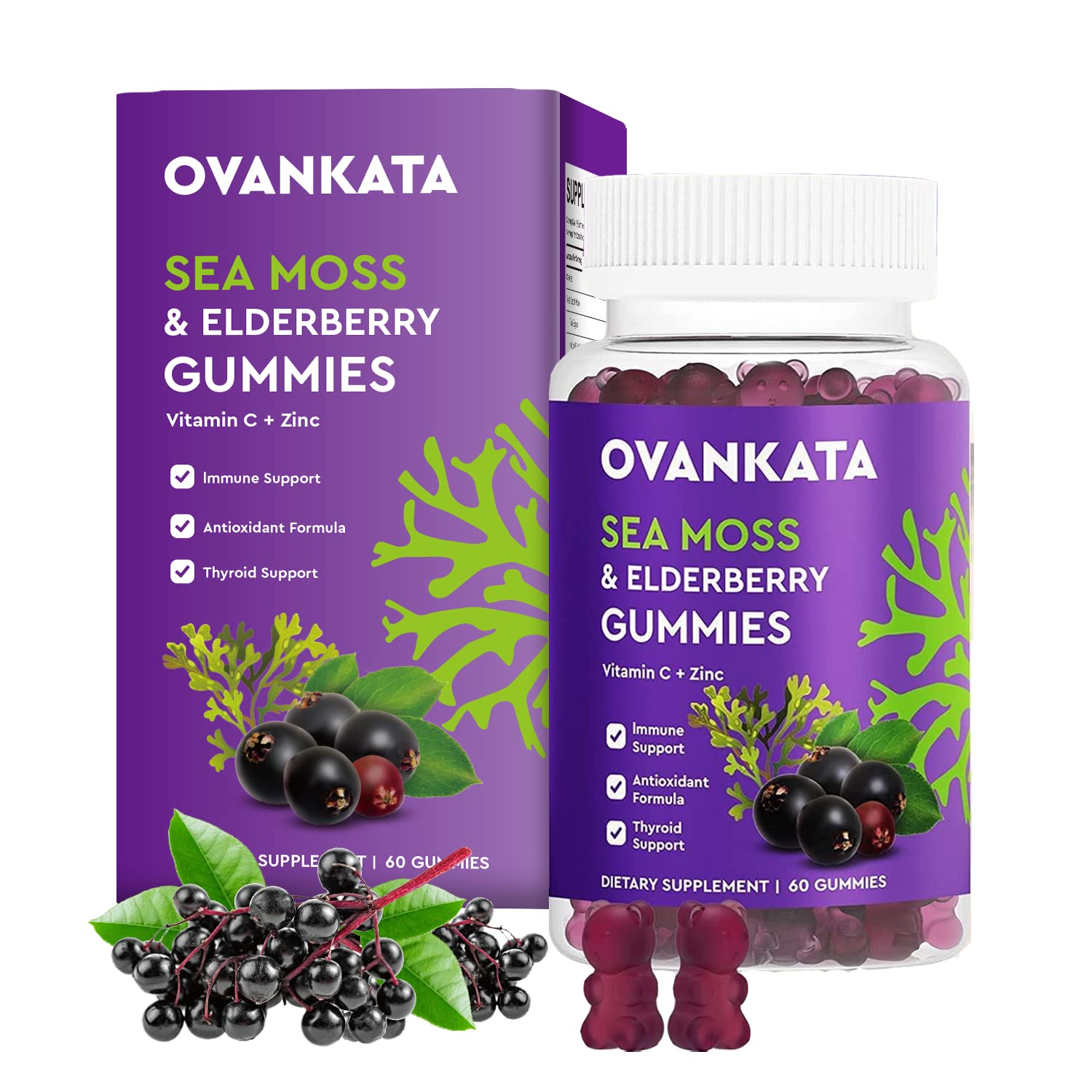 Sea Moss gummies for immune support