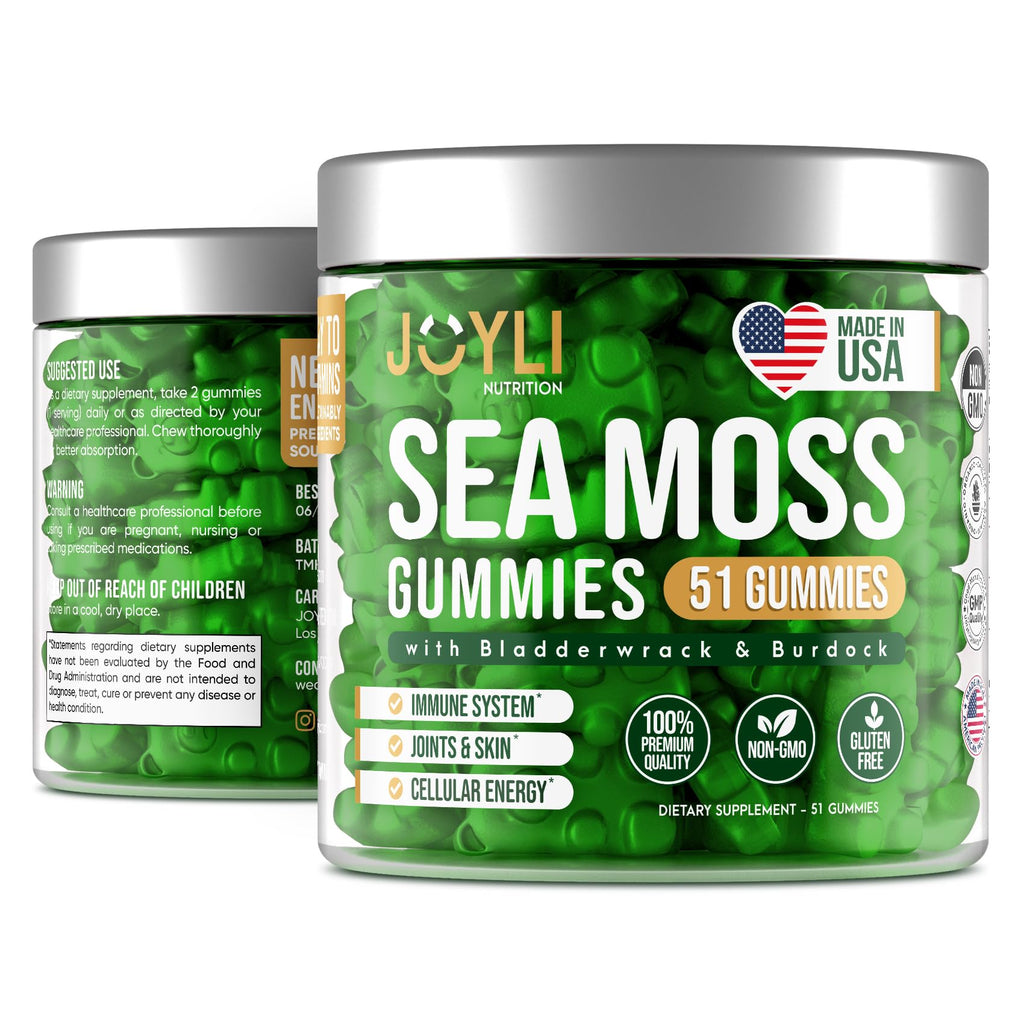 Sea Moss Gummies for immune support