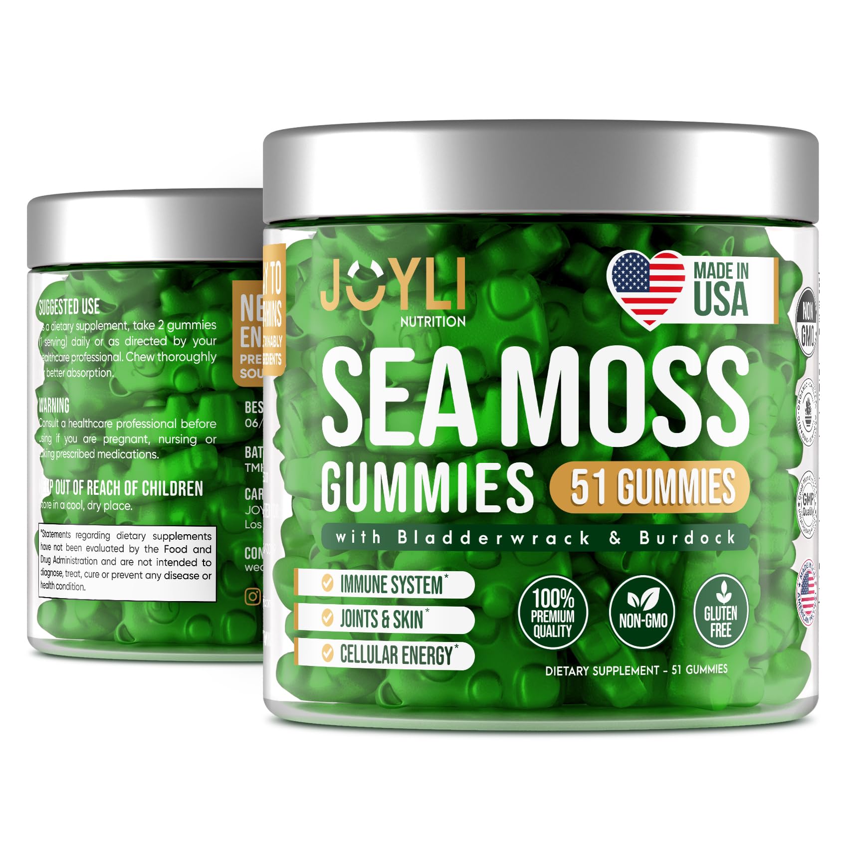 Sea Moss Gummies for immune support