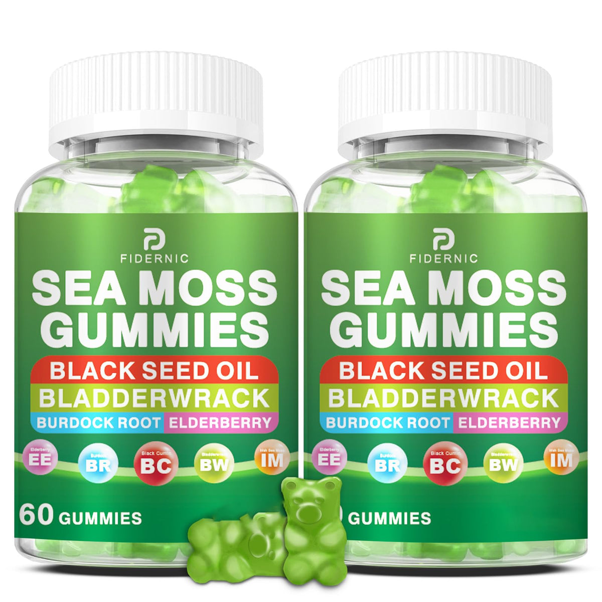Sea Moss Gummies for overall health