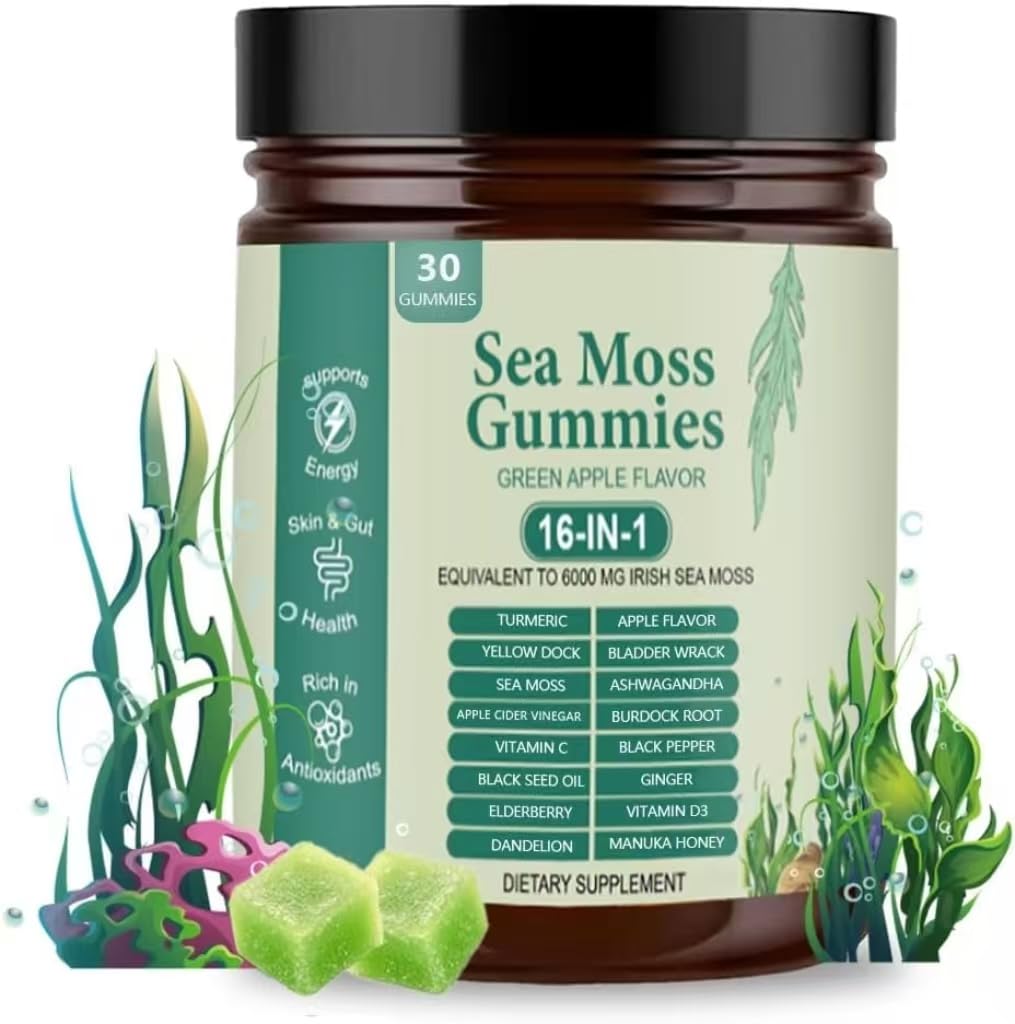 Sea Moss Gummies for overall health
