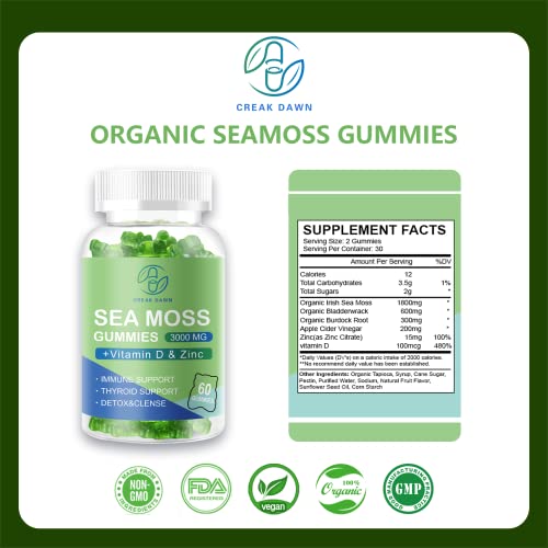 sea moss gummies for overall wellness